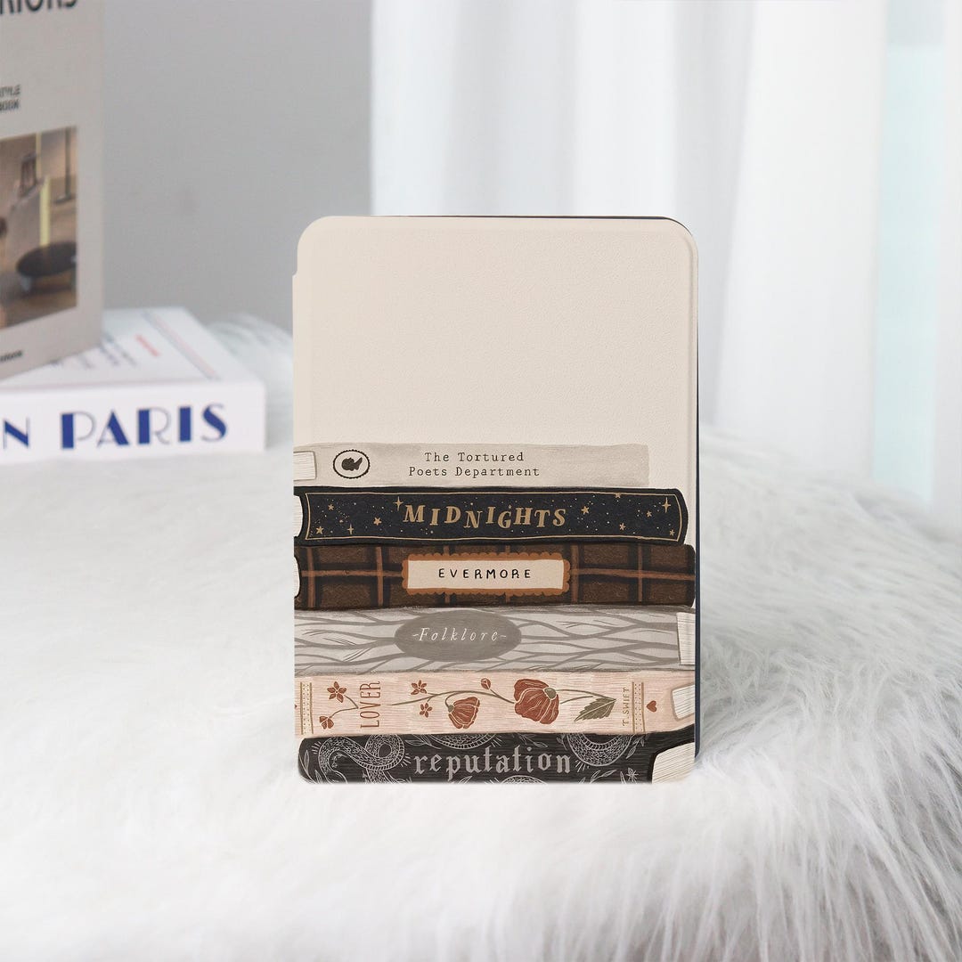 Custom Literary-style Book Spine Pattern Kindle Case: Creative Gifts - Etsy