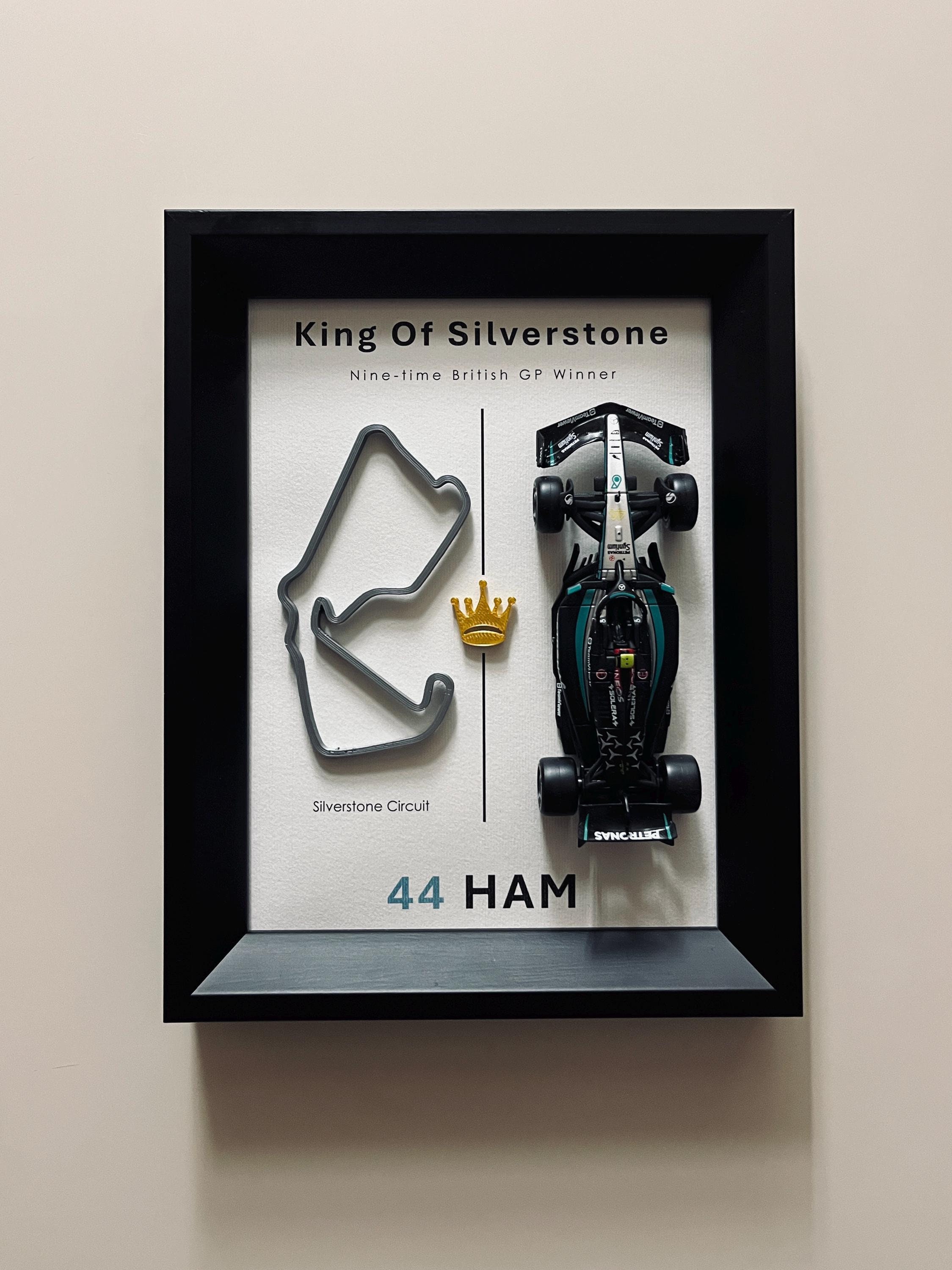 Mercedes AMG - Lewis Hamilton - King of Silverstone Formula 1 Gift - Etsy