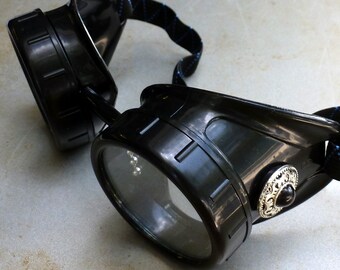 STEAMPUNK GOGGLES Time Traveler Optic-Conductors Airship