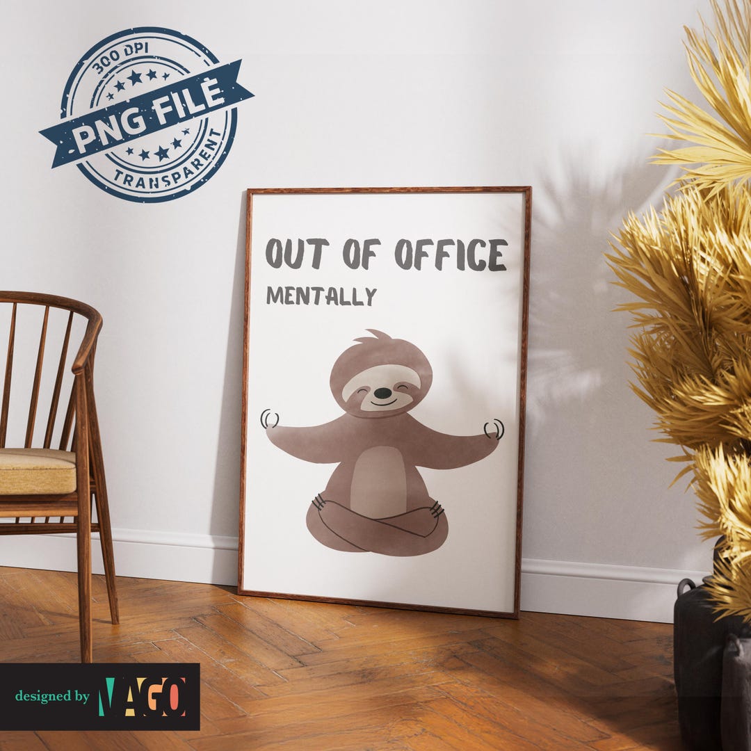 Chill Out PNG, Relaxation, Office Mentally PNG - Etsy