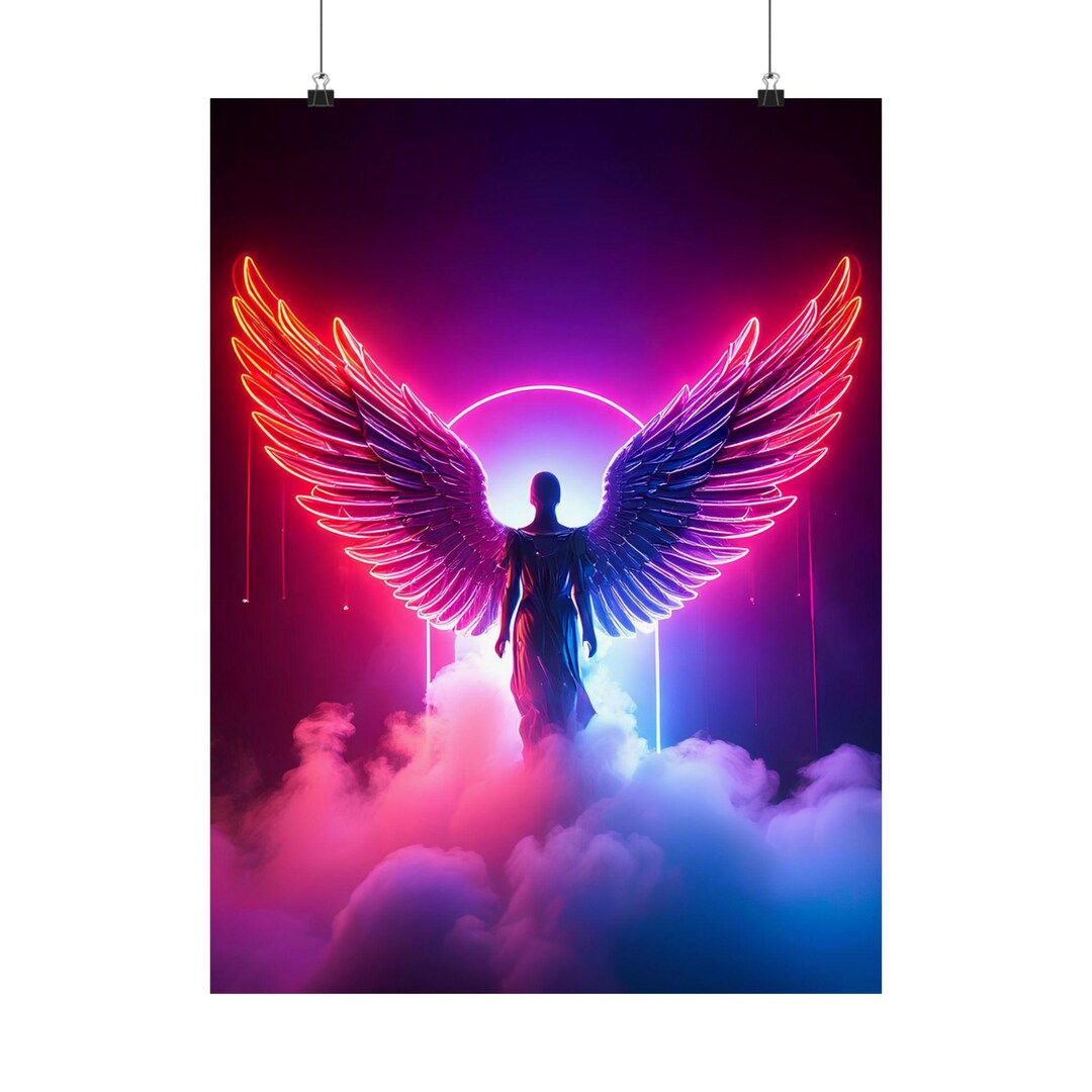 Dark Angel Poster, Fallen Angel, Matte Vertical Posters, 11"x14", 12 ...
