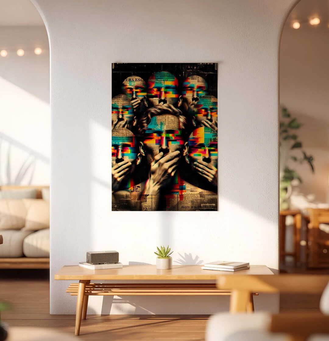 Matte Vertical Posters - Censorship and Manipulation: Silenced Truths ...