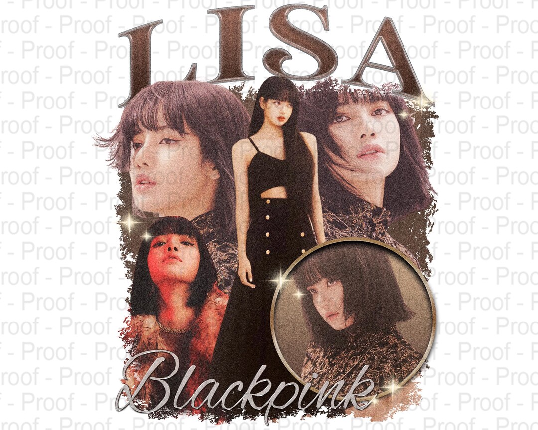 Lisa Rockstar Themed PNG for DTF, Digital Download, Lisa Monoban ...