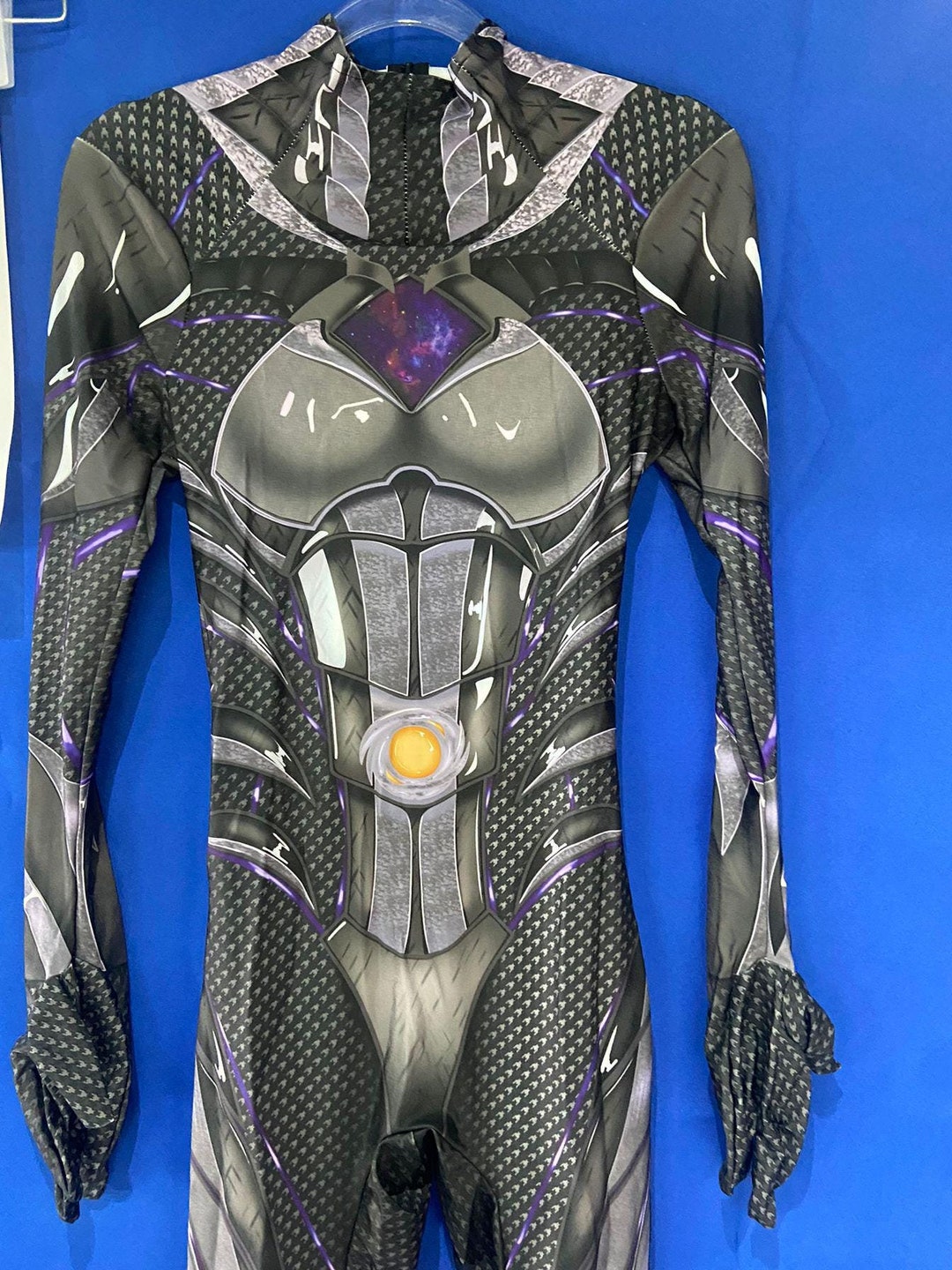 Power 2017 BLACK FEMALE ARMORED Cosplay Costume Cosplay Bodysuit Suit ...