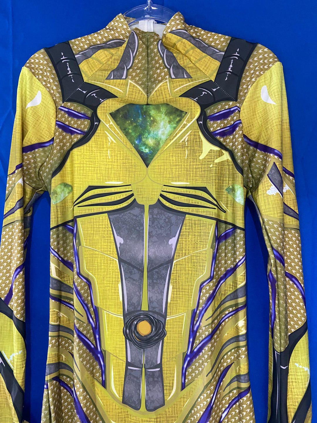 Yellow Cosplay Costumes Power Rangers Cosplay Jumpsuit Handmade ...