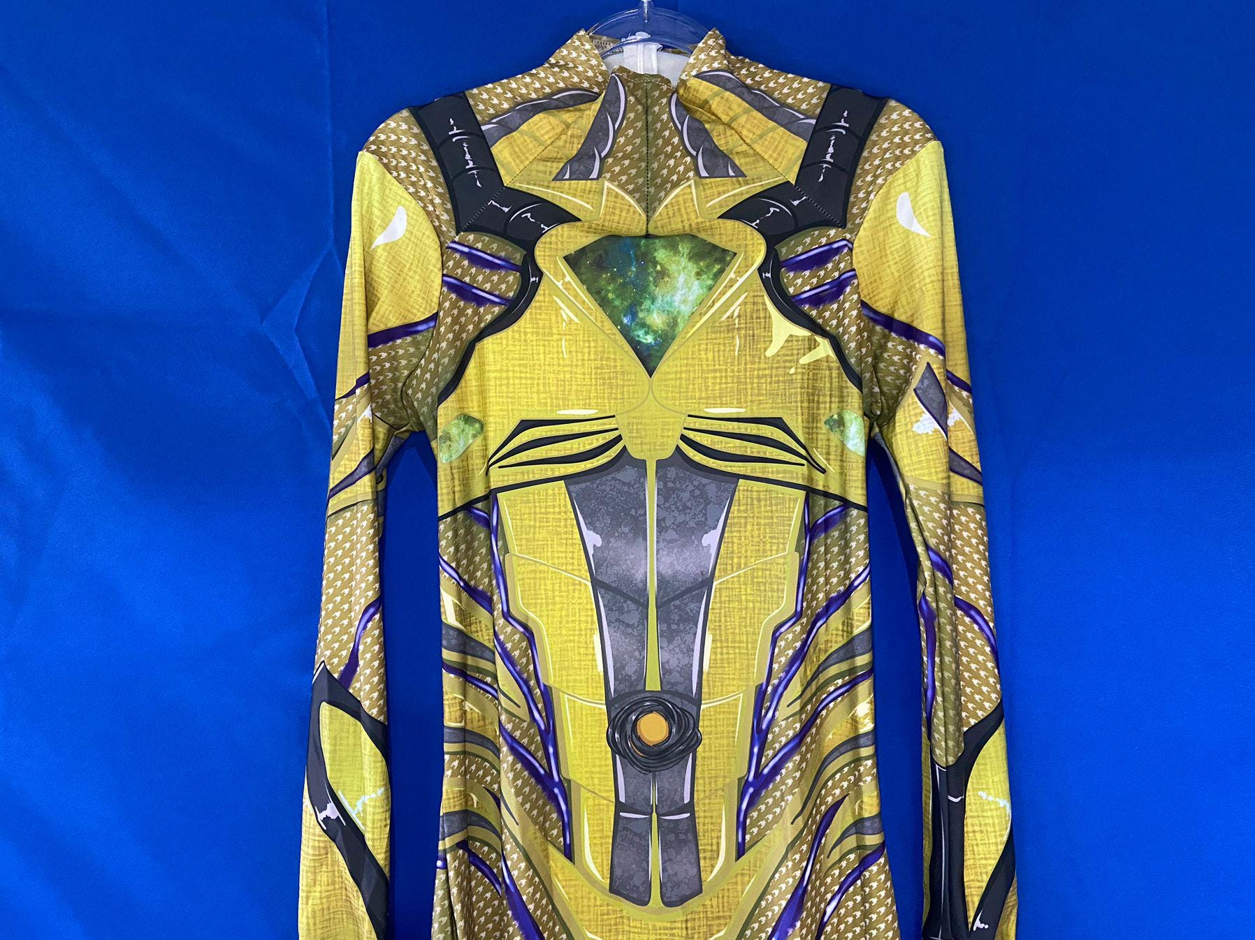 Yellow Cosplay Costumes Power Rangers Cosplay Jumpsuit Handmade ...