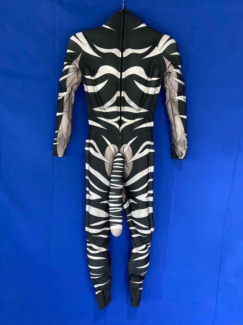 Handmade Zebra Muscle Suit, Custom Cosplay Costume With Tail - Etsy