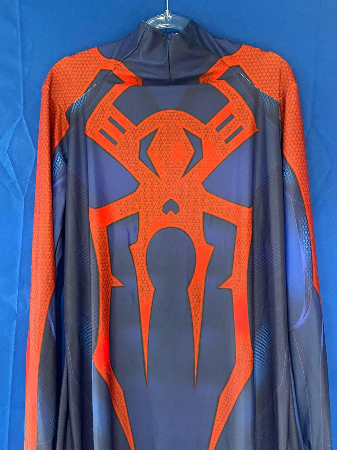 Spider-man 2099 Costume Cosplay Custom Jumpsuit Halloween Party Suit ...