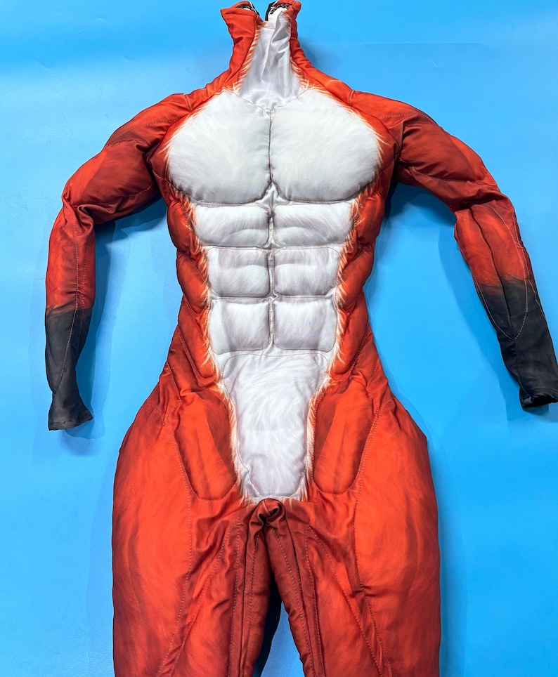 Fox Custom Muscle Suit Cosplay Animals Costumes Fox Petsuit Handmade ...