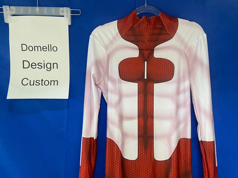 Omni-man Cosplay Bodysuit: Custom Handmade Spandex Costume - Etsy