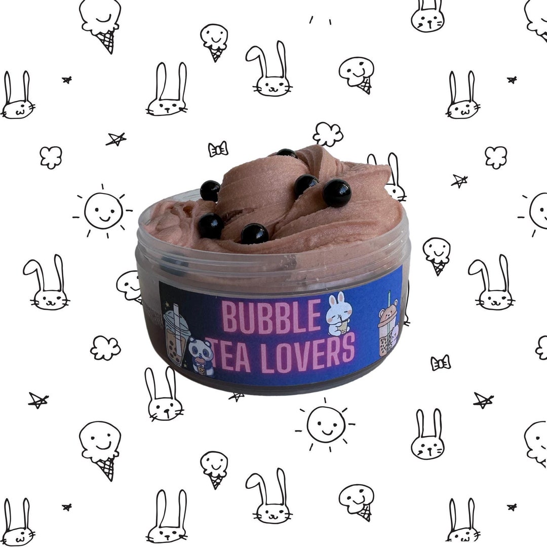 Bubble Tea Slime, Boba Slime, Brown Sugar Pearl Slime, Scented Slime ...