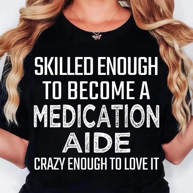 Medication Aide PNG Bundle, Funny Med Aide Quotesn Png, CMA Nurse ...