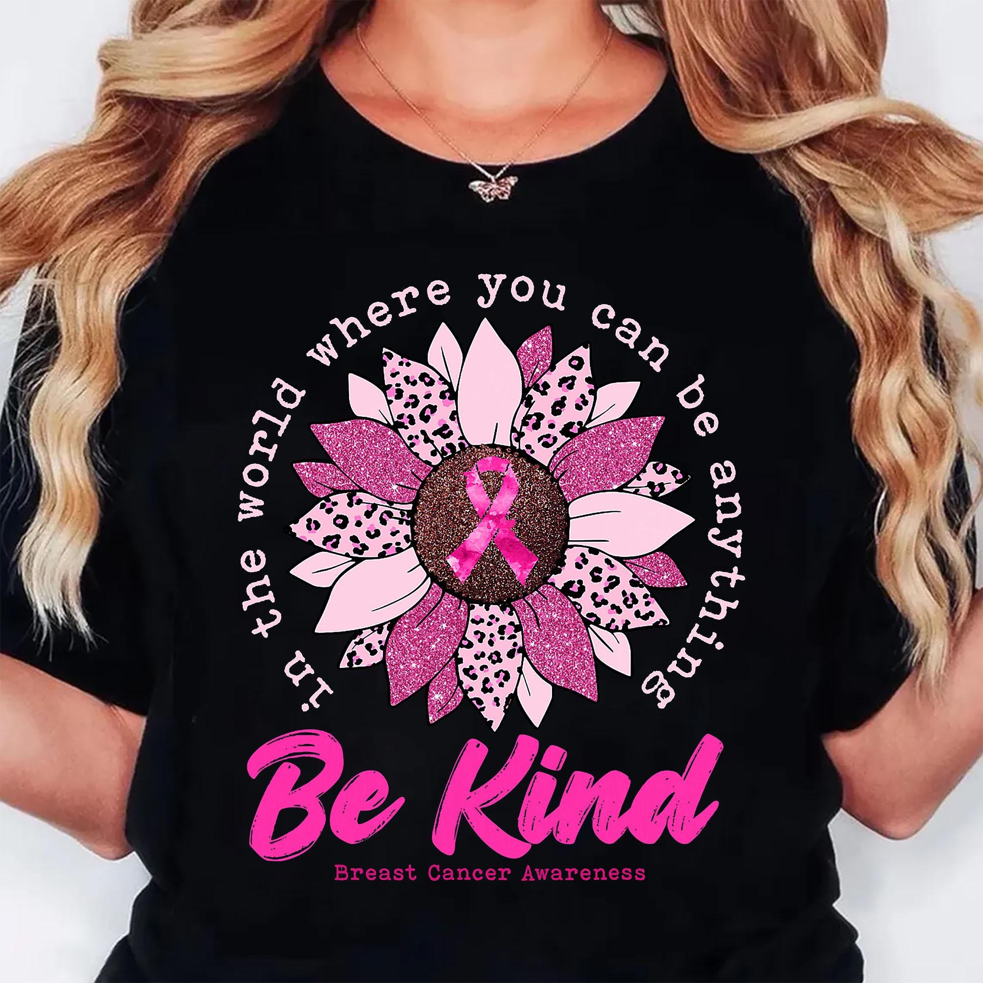 Breast Cancer Awareness Sunflower PNG Bundle, Pink Sunflower Png ...