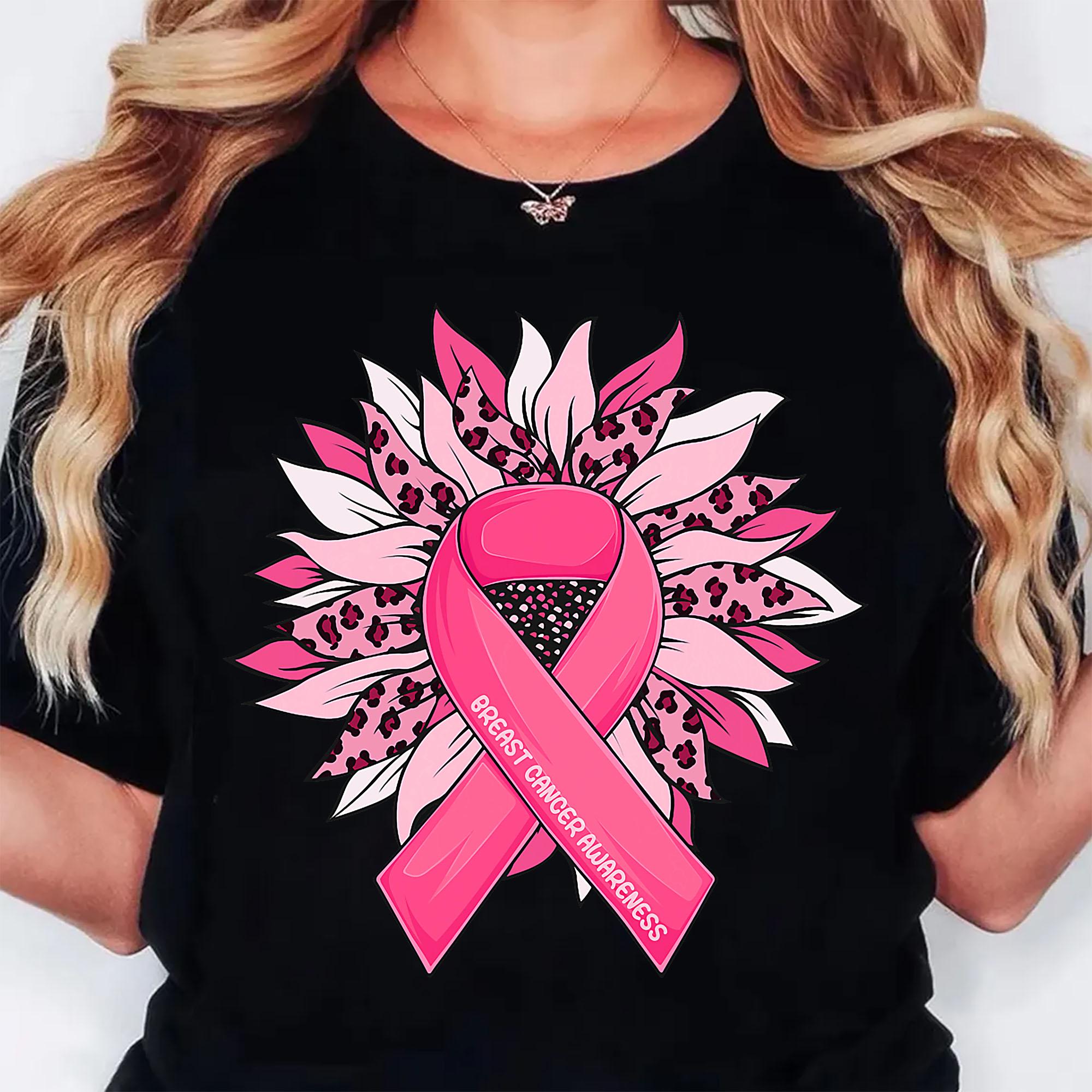 Breast Cancer Awareness Sunflower PNG Bundle, Pink Sunflower Png ...