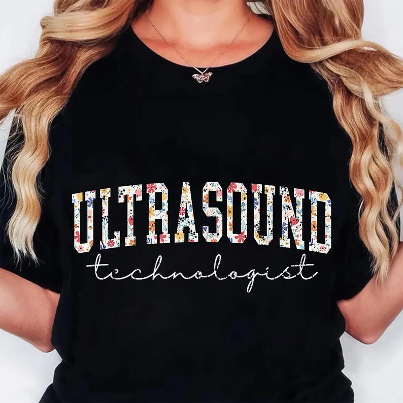 Ultrasound Tech PNG Bundle, Ultrasound Technologist Png, Wildflower ...