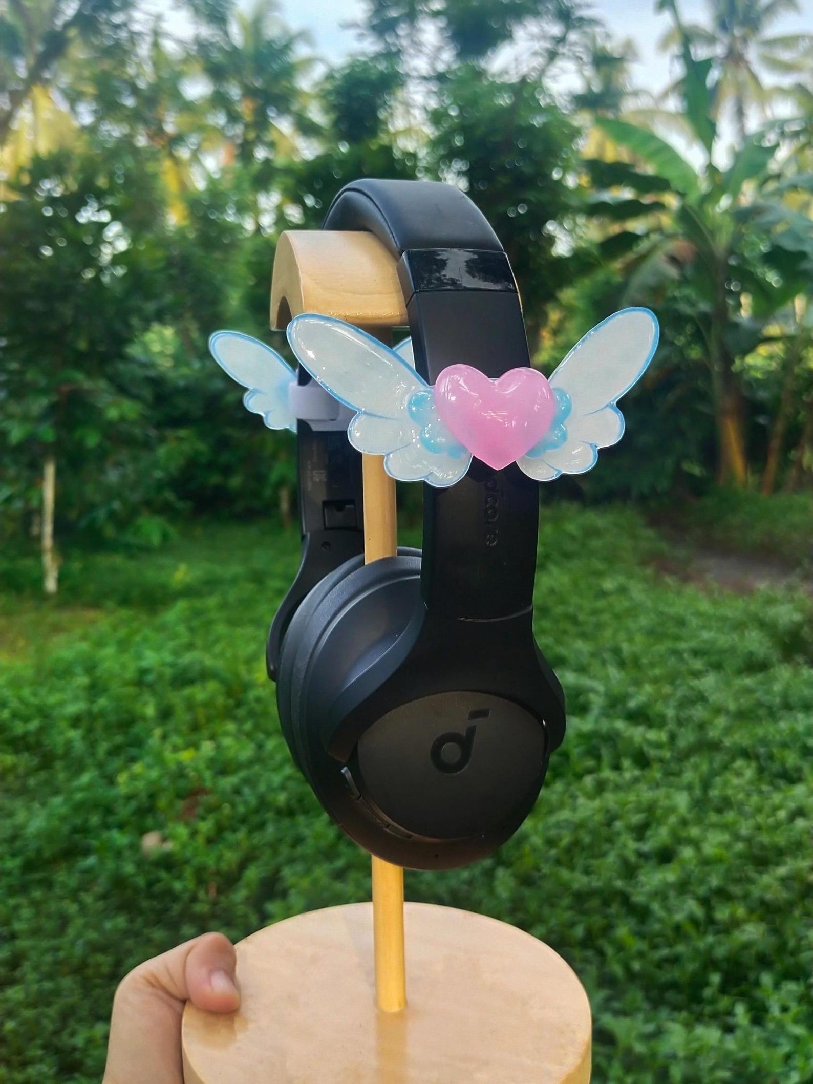 Heart Wings Headphone Accessories - Stylish Headphone Accessory, Unique ...