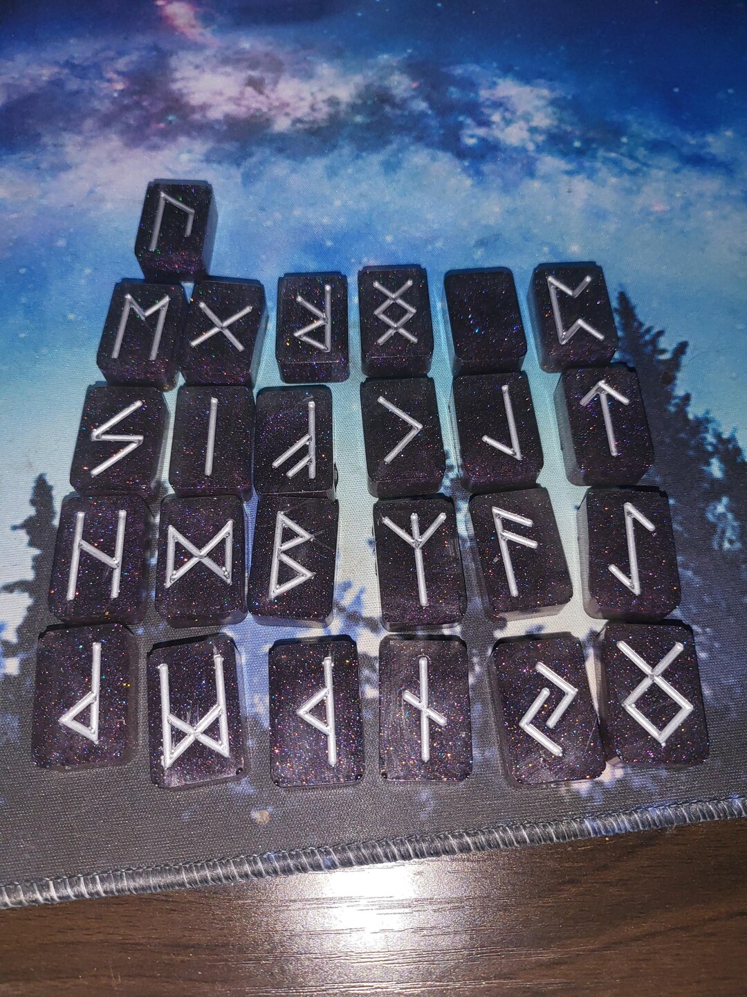 Black Star Runes - Etsy