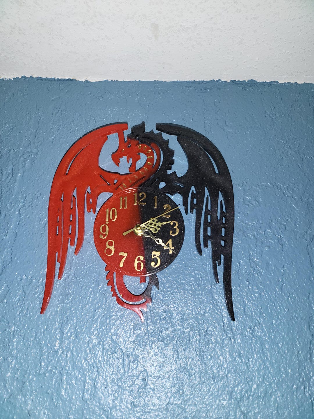 Dragon Clock - Etsy