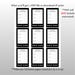 Missing Photocard Filler | Black Design | Digital Printable Binder ...