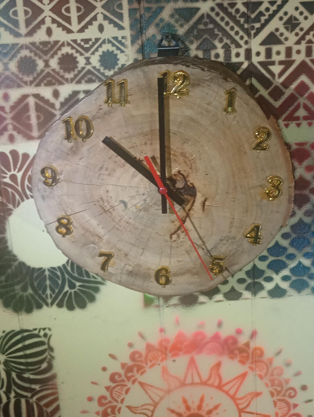 Tree Stump Clock - Etsy