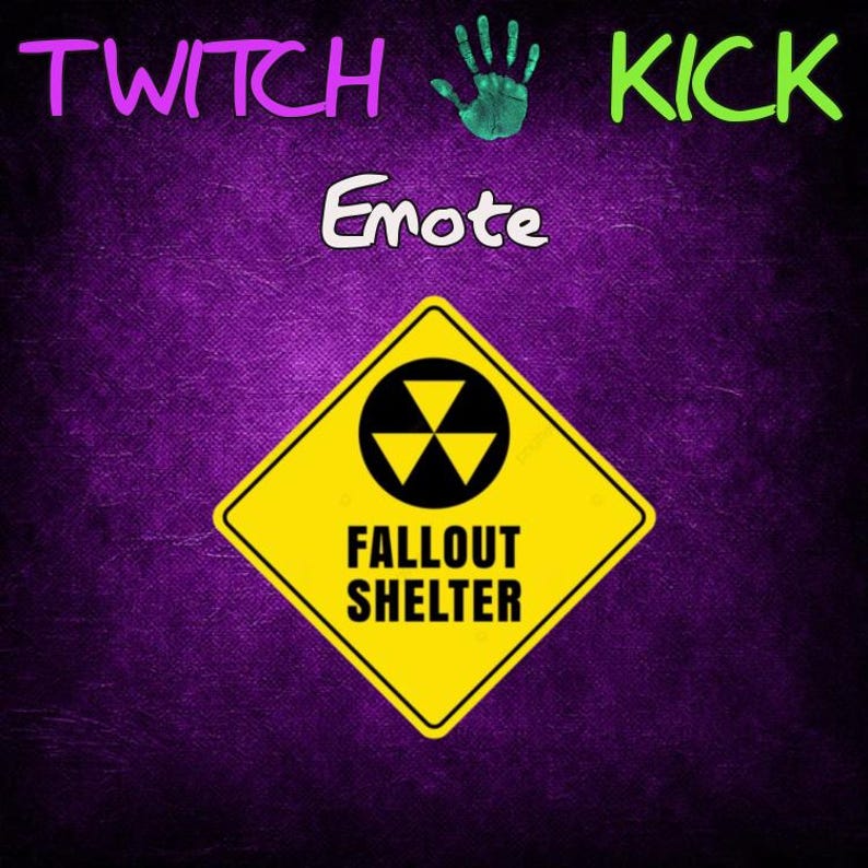 Fallout Dog + FREE Emote Twitch / Kick Streaming Background, Animated ...