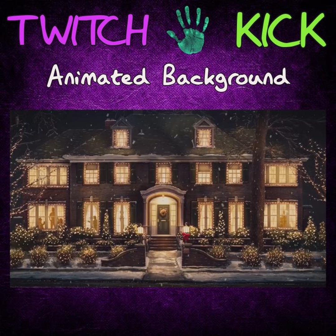 Home Alone for Christmas + FREE Santa Emote Twitch / Kick Streaming ...