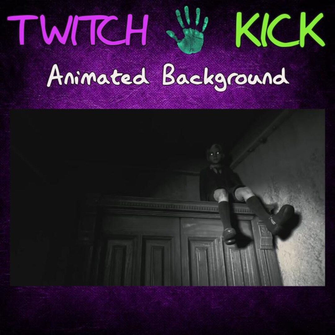 Fear Boy Twitch / Kick Streaming Background, Animated, Overlay, Emote ...