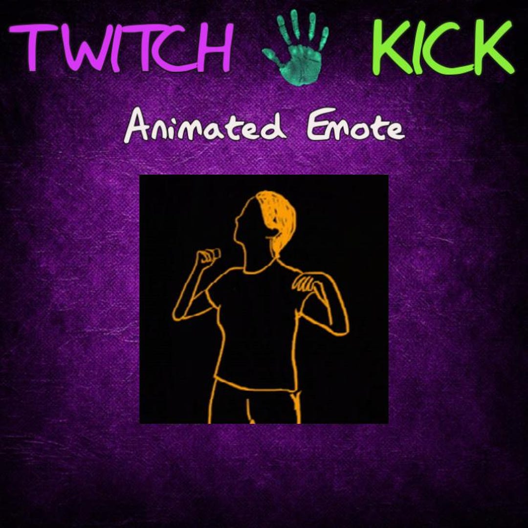 Disco Twitch / Kick Streaming Background, Animated, Overlay, Emote - Etsy
