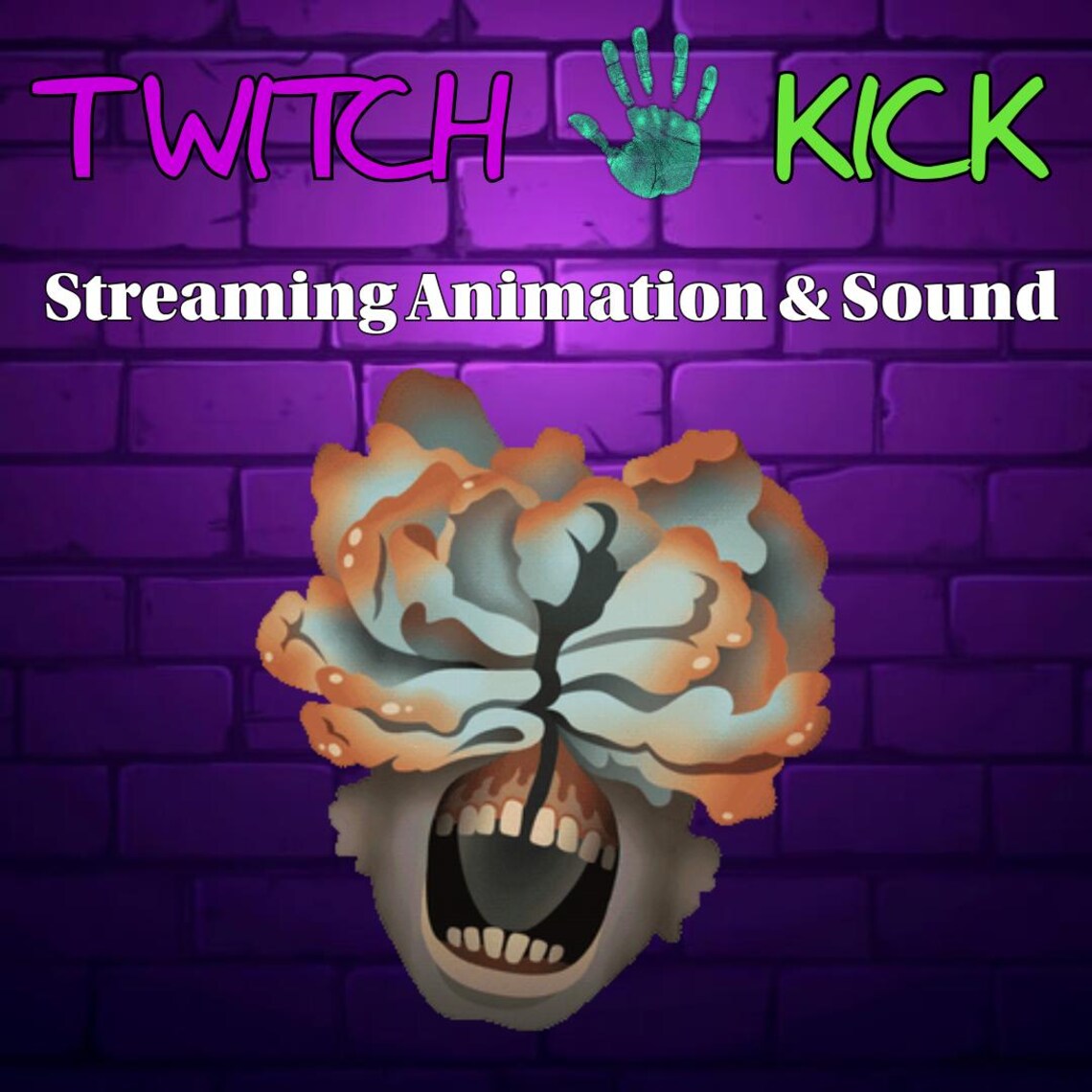 Clicker Streaming Animation & Sound Twitch / Kick Streaming Background ...