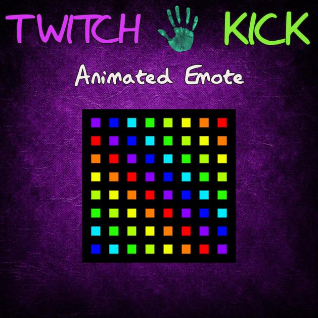 Disco Lights + FREE Dancing Bird Emote Twitch / Kick Streaming ...