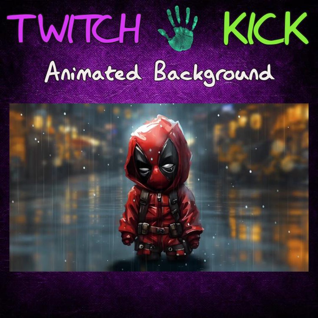 Baby Pool Twitch / Kick Streaming Background, Animated, Overlay, Emote ...