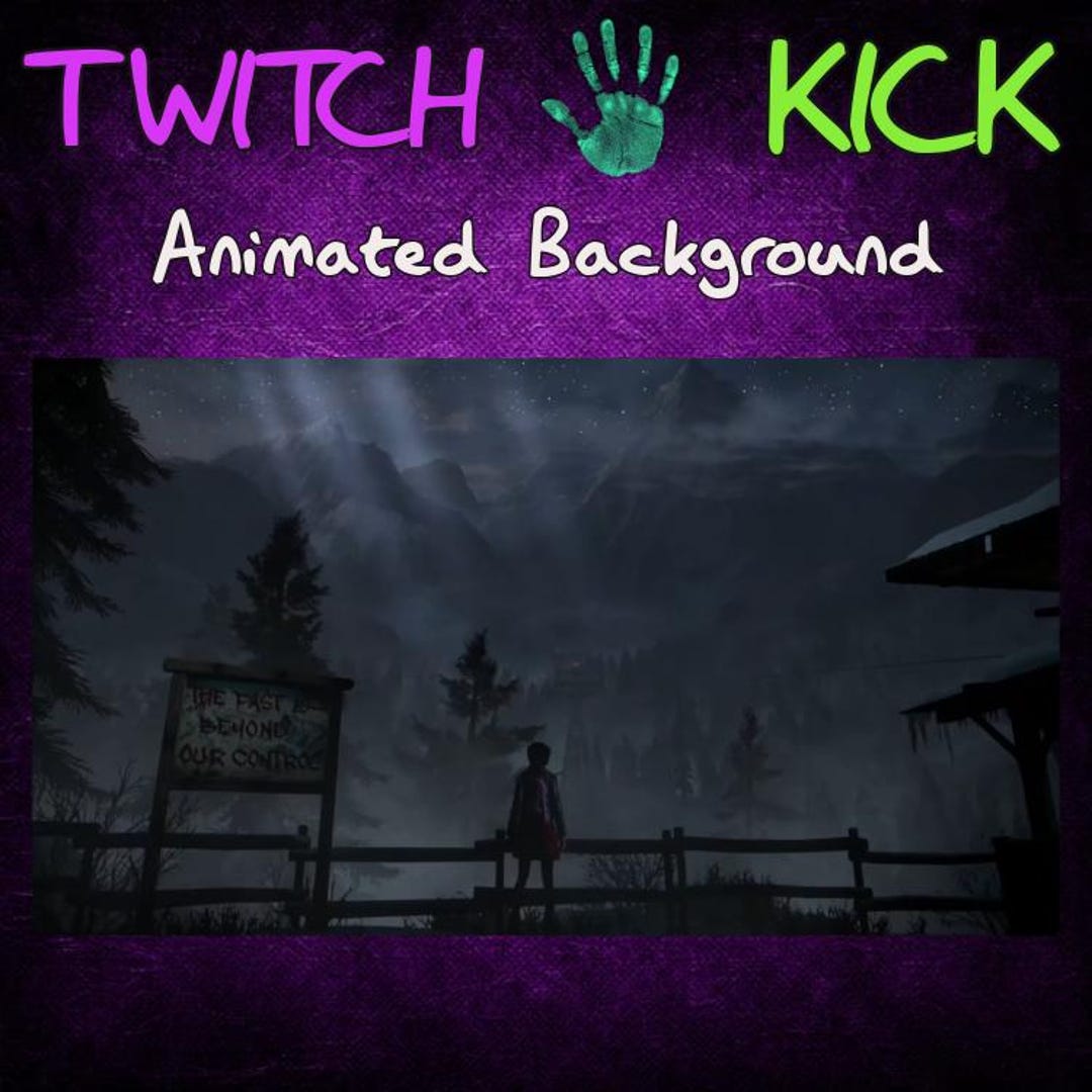Waiting Until Dawn Twitch / Kick Streaming Background, Animated ...