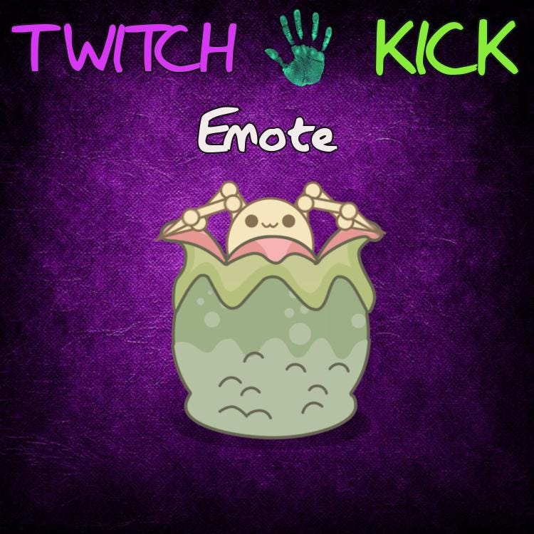 Alien + FREE Emote Twitch / Kick Streaming Background, Animated ...