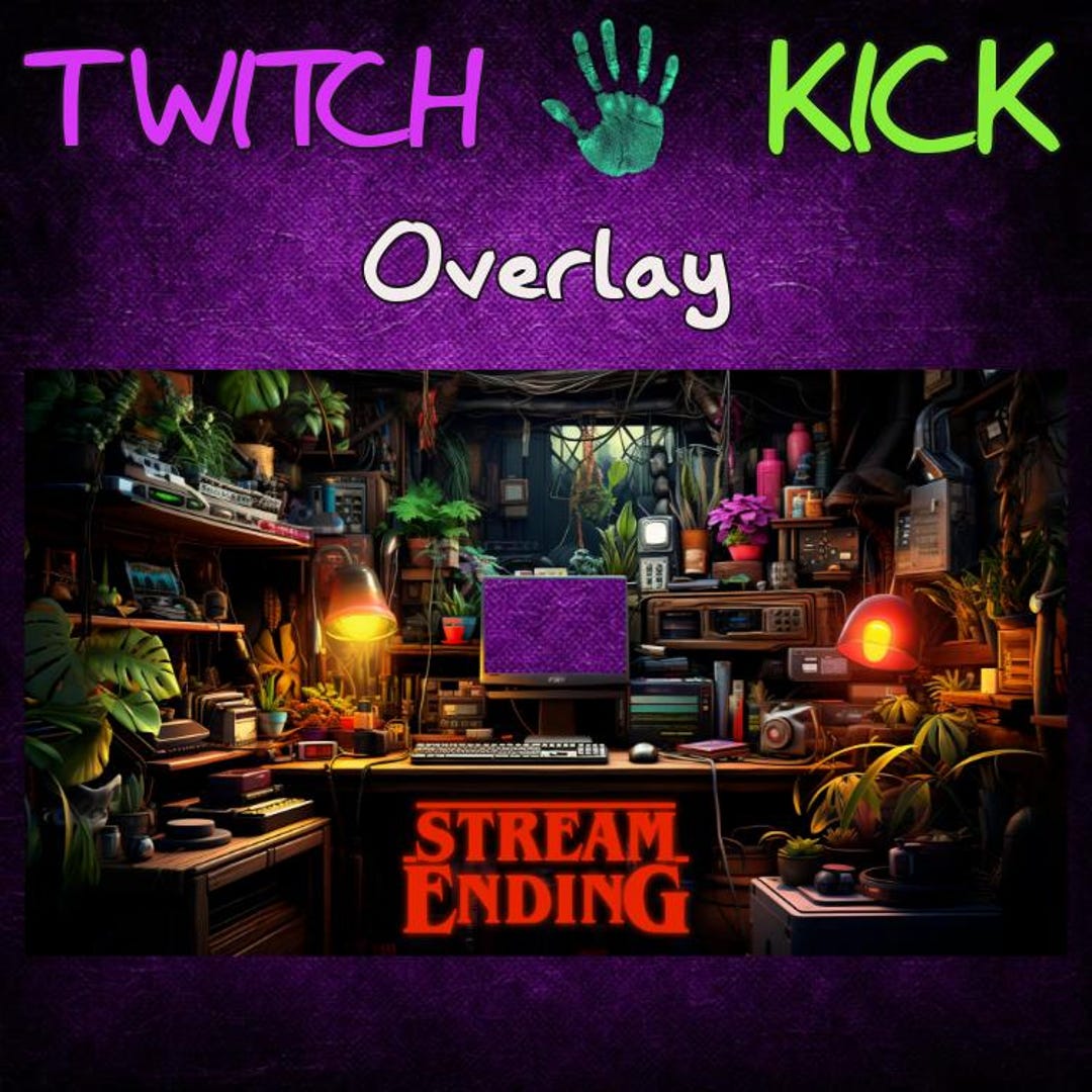 Jungle Gaming Room Twitch / Kick Streaming Background, Animated ...