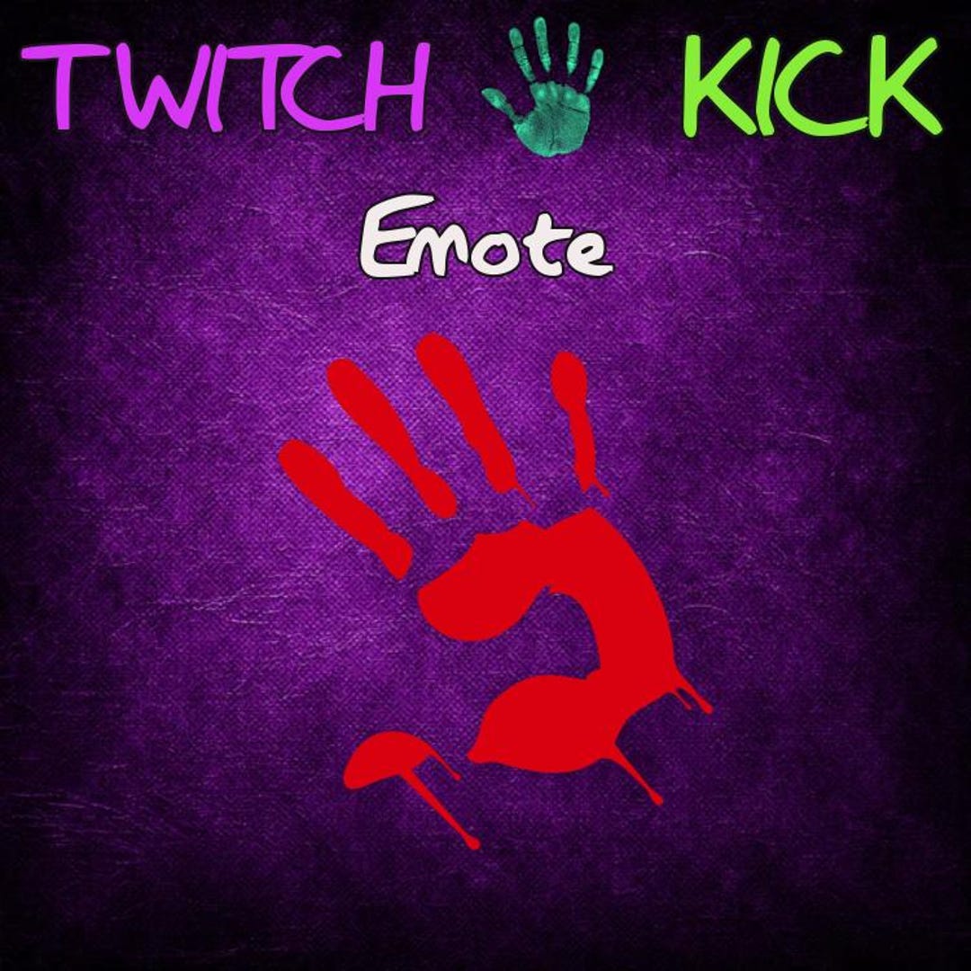 Bloody Hand Twitch / Kick Streaming Background, Animated, Overlay ...