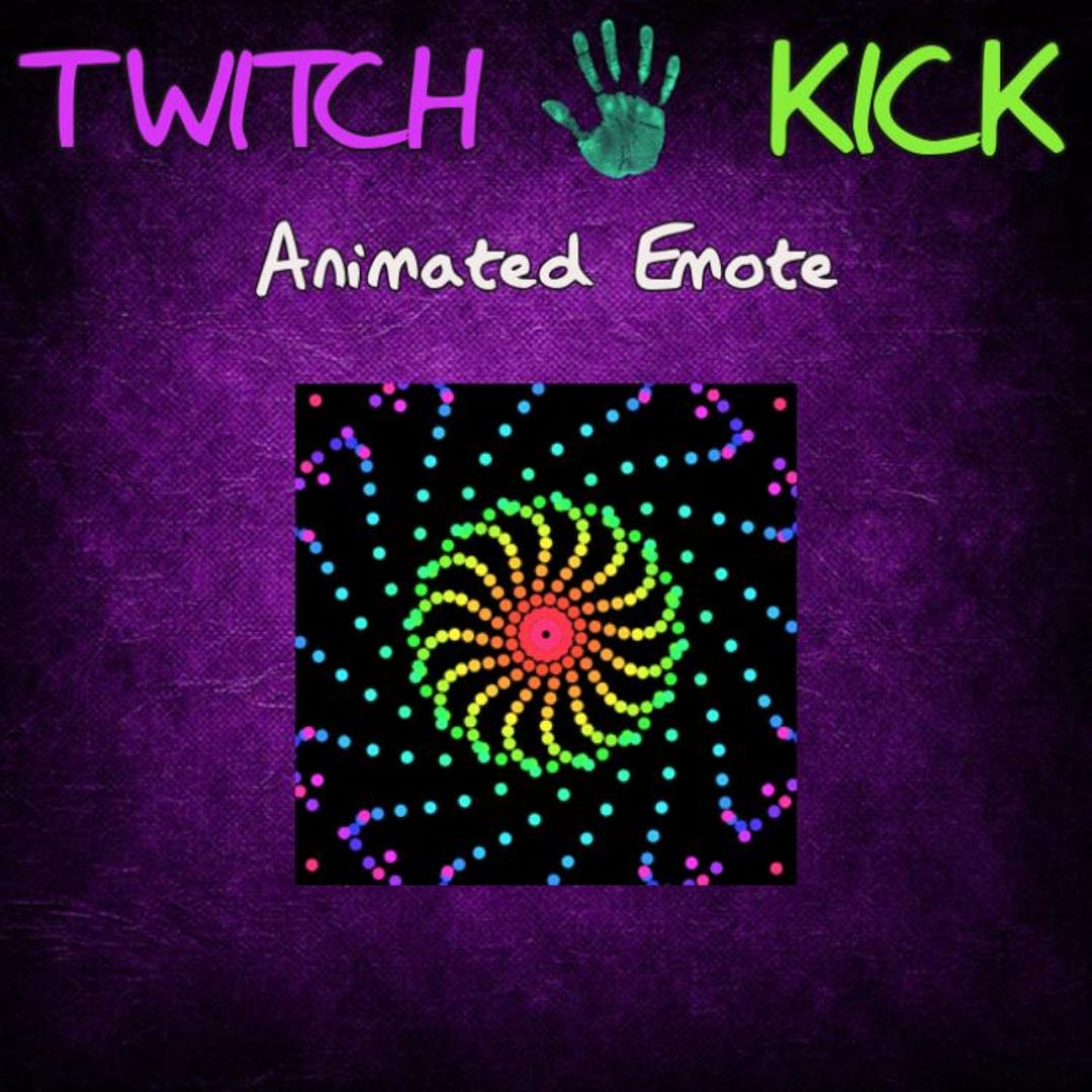 Disco Lights + FREE Dancing Bird Emote Twitch / Kick Streaming ...