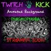 Neon Nuka Cola Twitch / Kick Streaming Background, Animated, Overlay ...