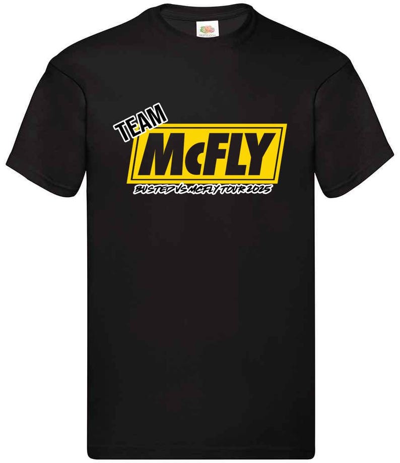 Busted Vs Mcfly Tour 2025 T-shirt, Band Tee - Etsy