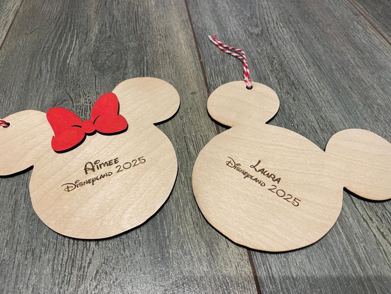 Custom Disney Signature Board, Wooden Autograph Sign, Holiday Ornament ...