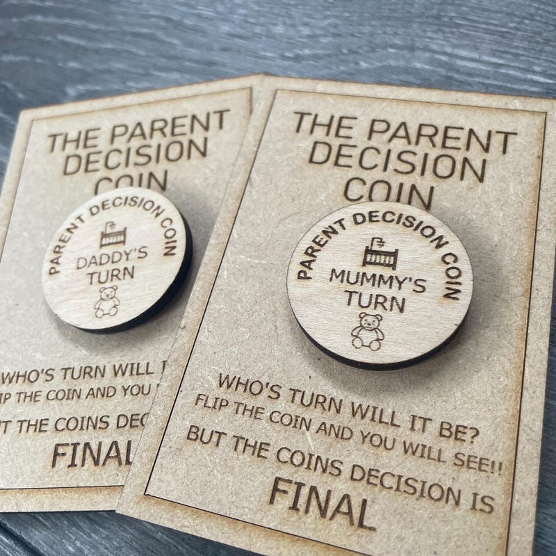 Decision Coin - Etsy UK
