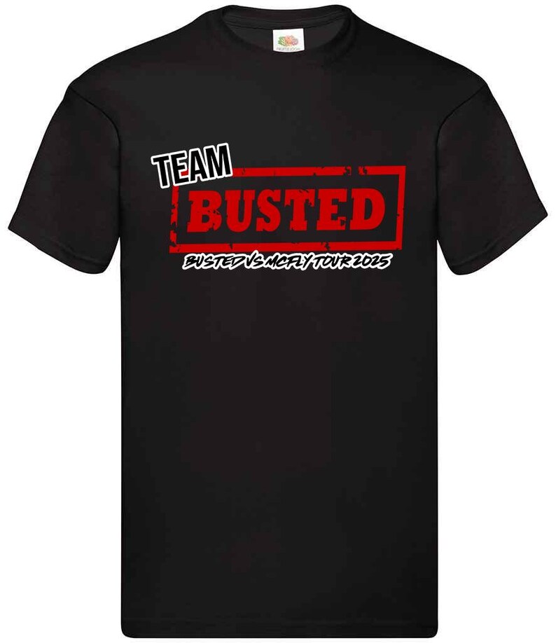 Busted Inspired Tshirts, Busted Inspired, Tour Tshirts, Band Tshirts ...