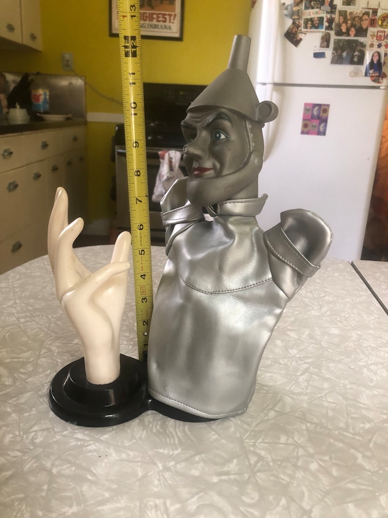 The Wizard of Oz the Tin Man 1988 Hand Puppet 50th Anniversary MGM ...