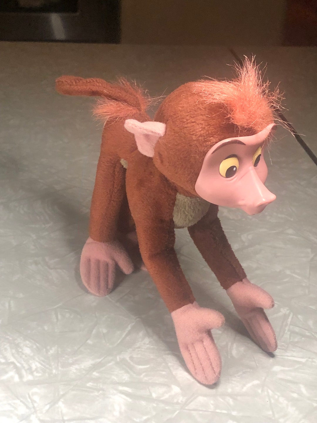 Vintage Tarzan Baby Baboon Plush Mattel Toy Bean Bag Stuffed Animal - Etsy