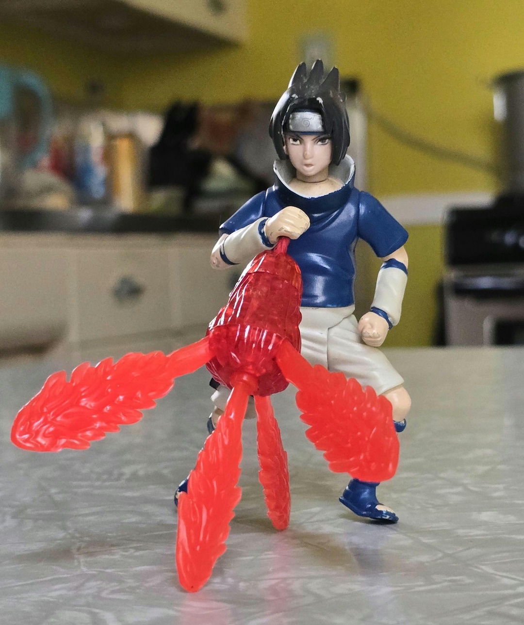 Naruto Sasuke Uchiha Fireball Jutsu "fire Attack" 5" Figure Shonen ...