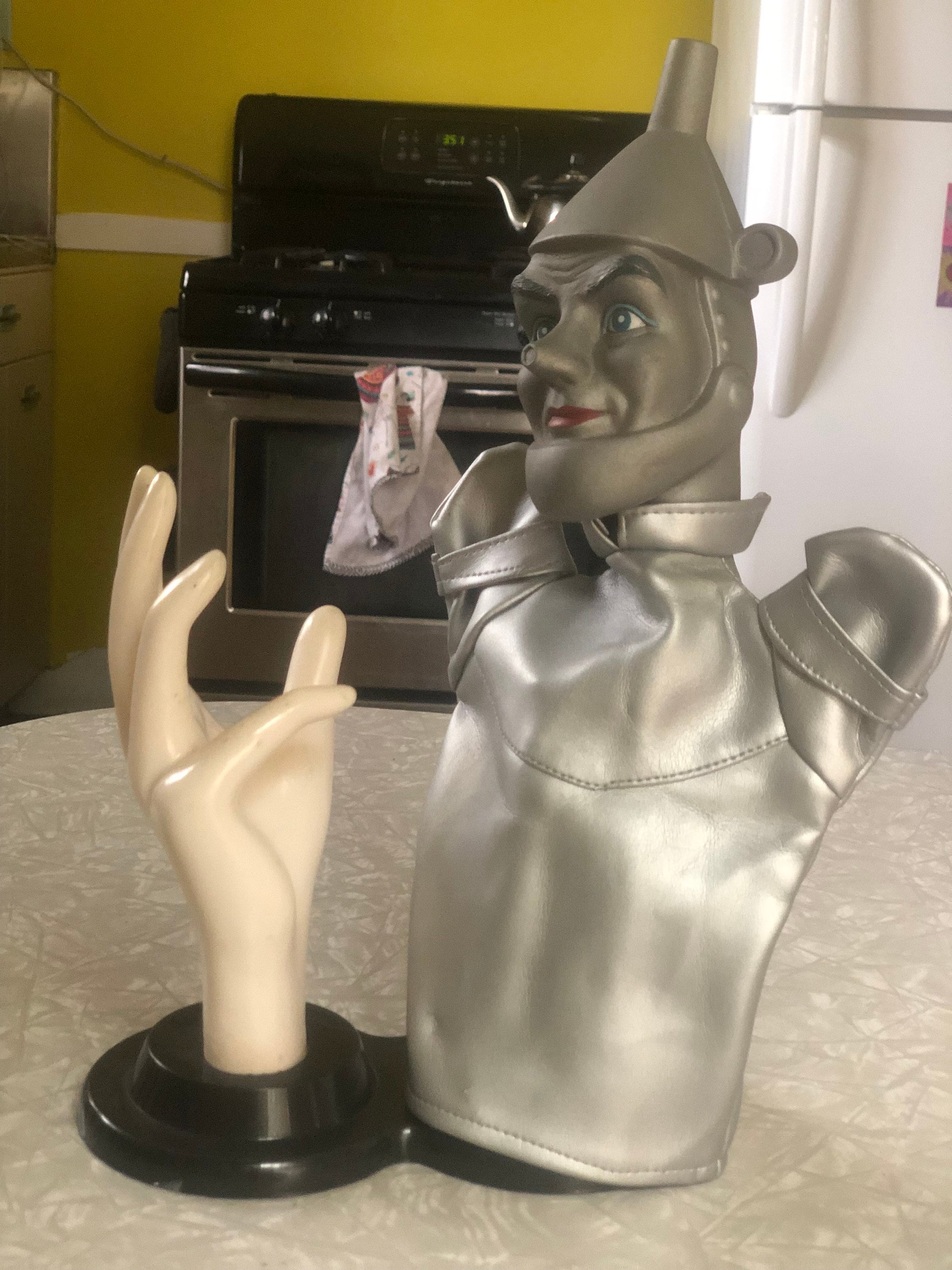 The Wizard of Oz the Tin Man 1988 Hand Puppet 50th Anniversary MGM ...