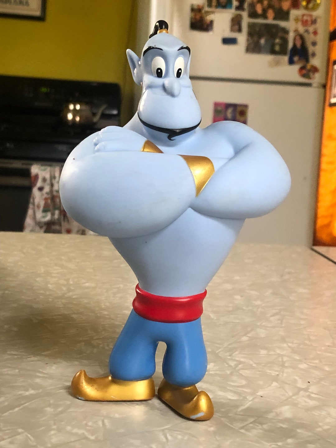 Disney Aladdins Genie Action Figure Kids Play Toy - Etsy