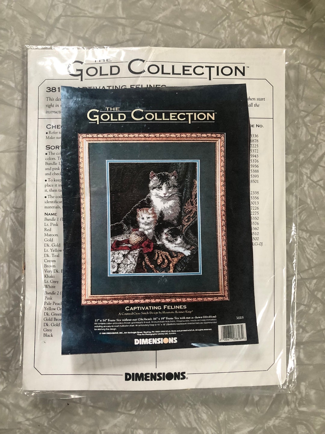 3818 Captivating Feelings by Dimensions Needlework Crosstitch Never ...