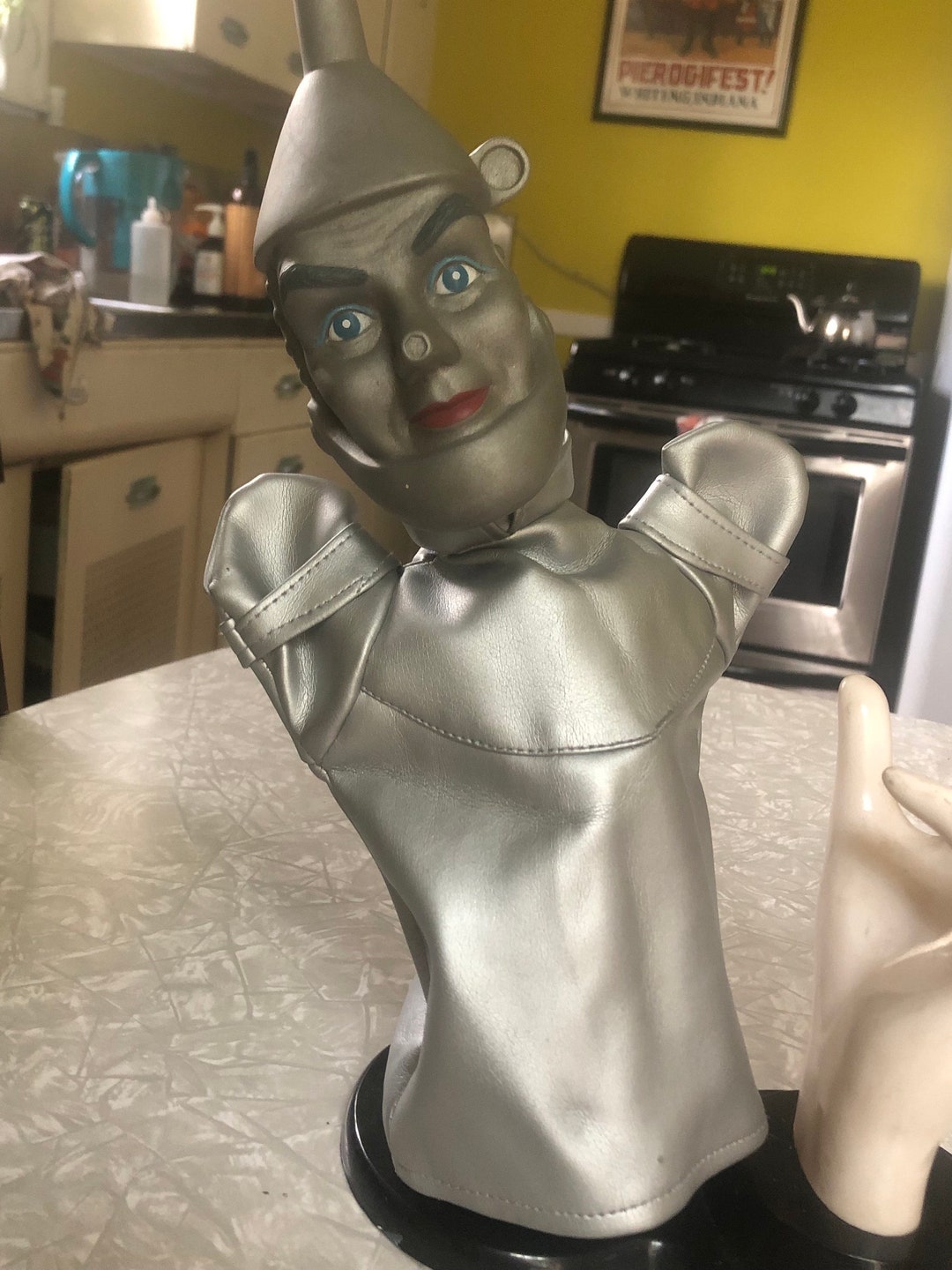 The Wizard of Oz the Tin Man 1988 Hand Puppet 50th Anniversary MGM ...