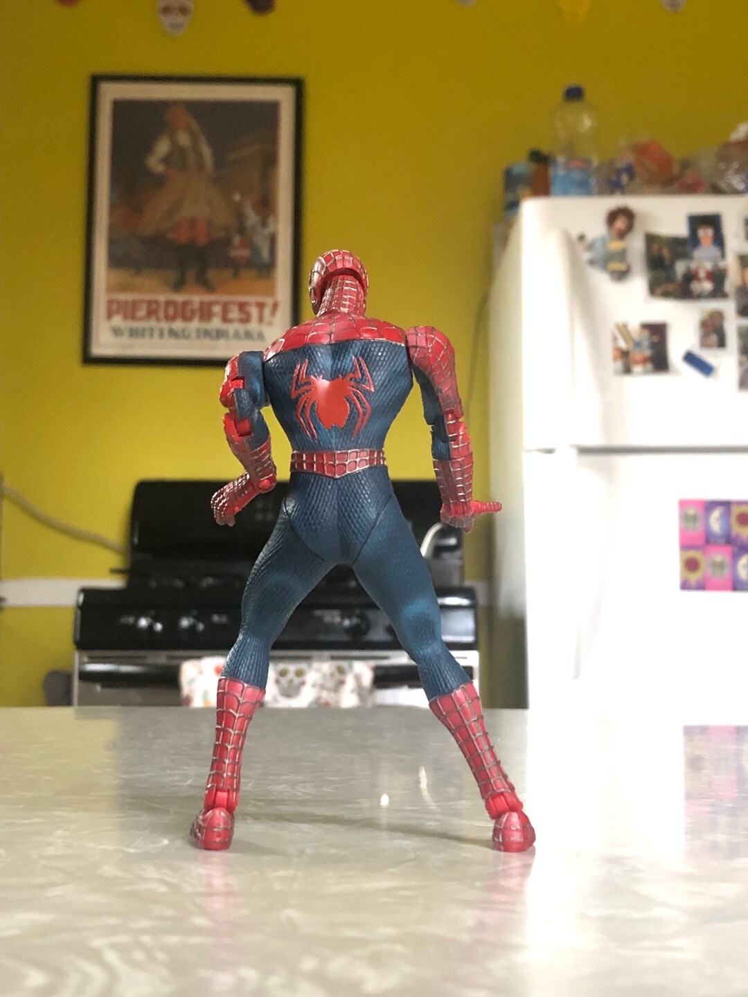 2002 Spider-man Action Figure Comics Peter Parker Dc Marvel Comics - Etsy