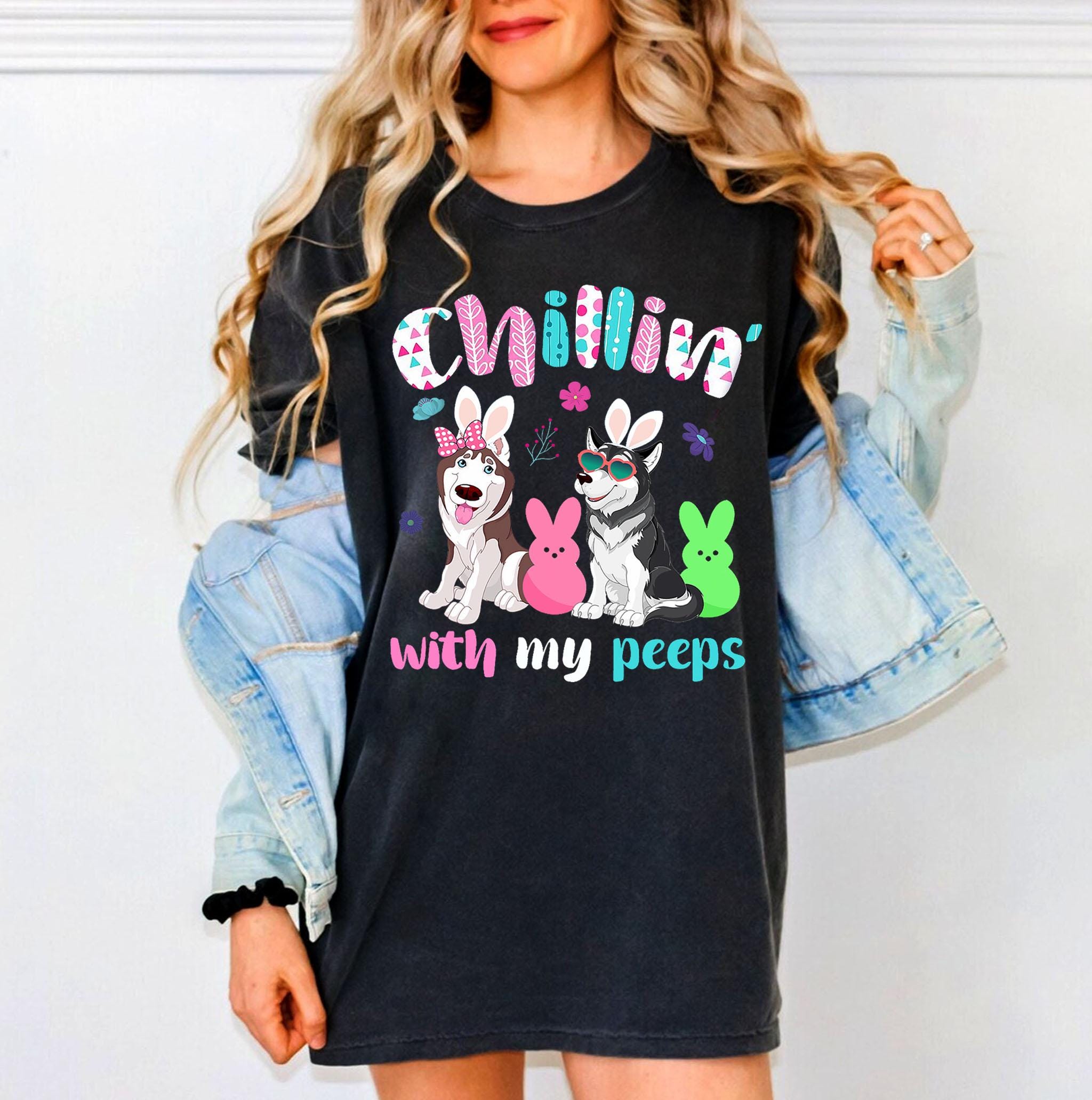 Chilling With My Peeps Png, Chilling With My Peeps Png, Cute Easter Png ...